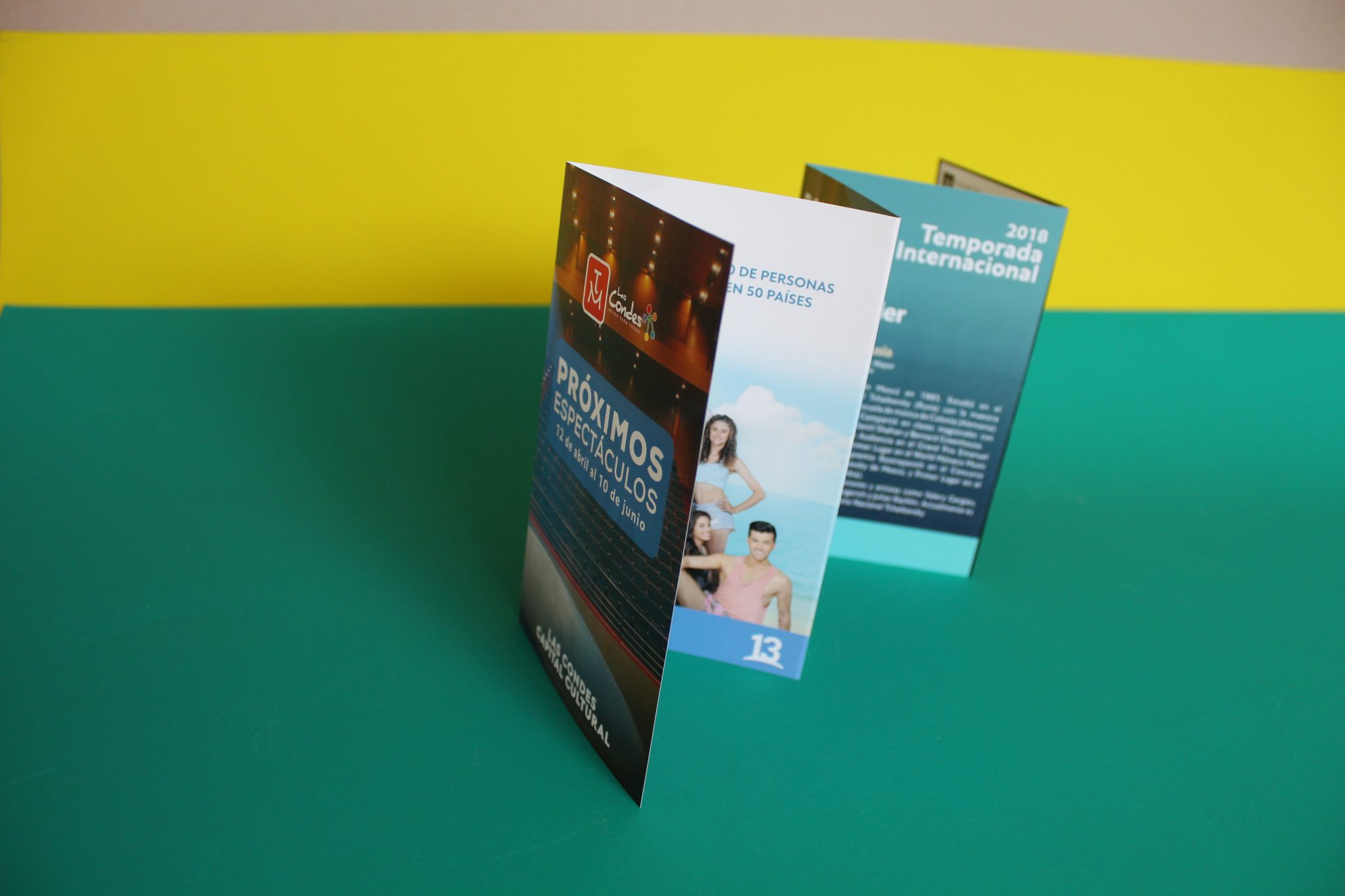 Dipticos , Tripticos o Desplegables - Laser Impresores